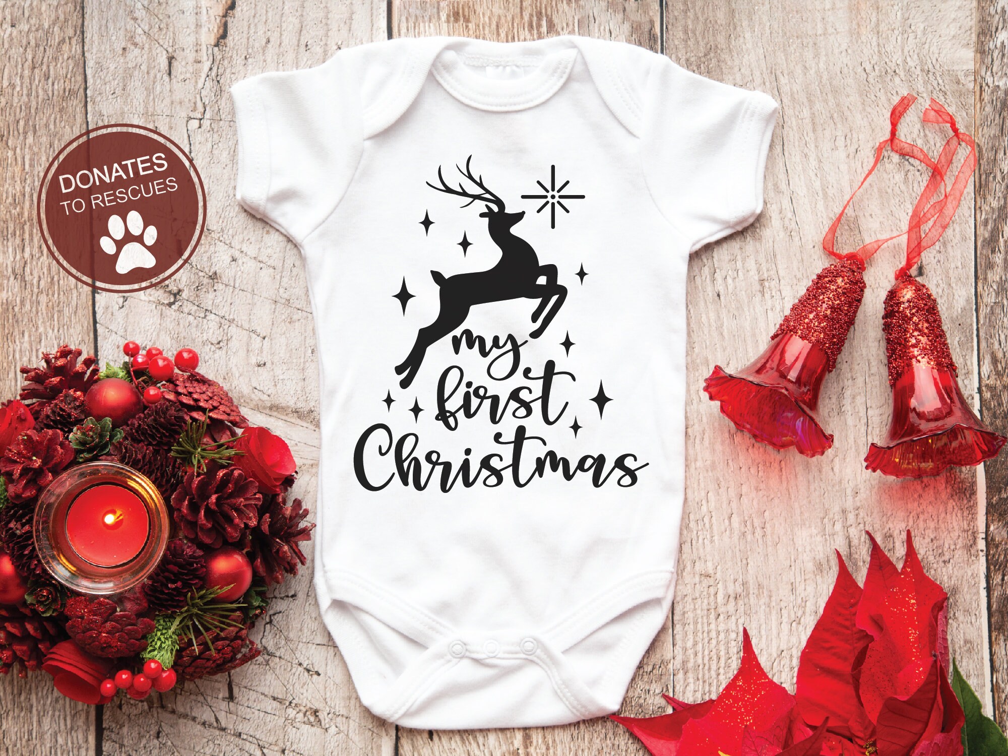 My First Christmas SVG | Reindeer Svg | Christmas Svg | My First ...