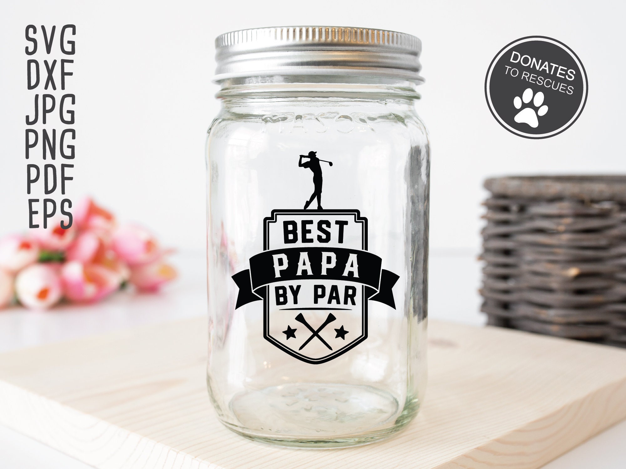 Best Papa by Par SVG Cricut Silhouette More Best Dad - Etsy