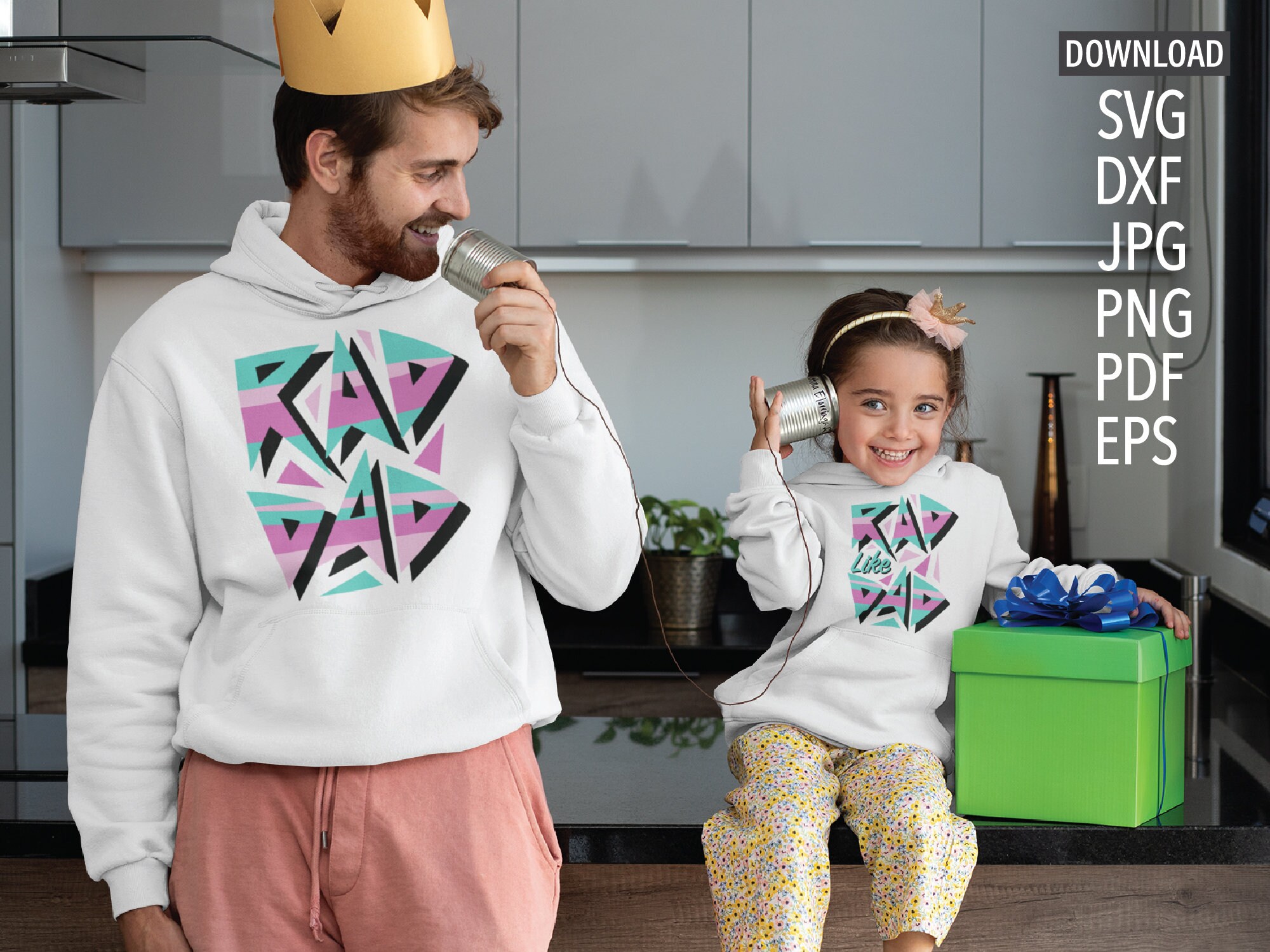 Rad Dad SVG With Bonus Rad Like Dad SVG Father's Day Svg - Etsy