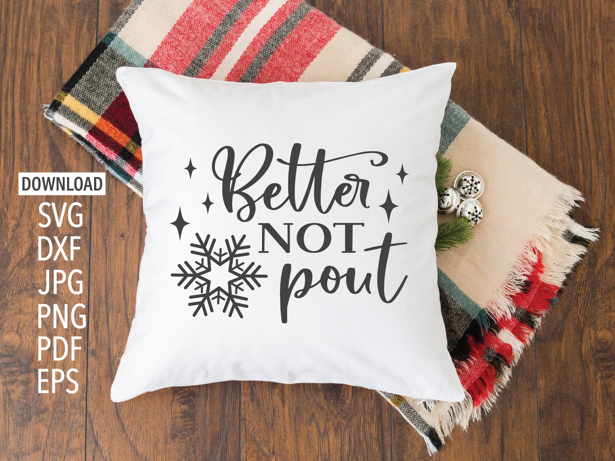 Better Not Pout Christmas SVG | Christmas Shirt Svg | Christmas Sign ...