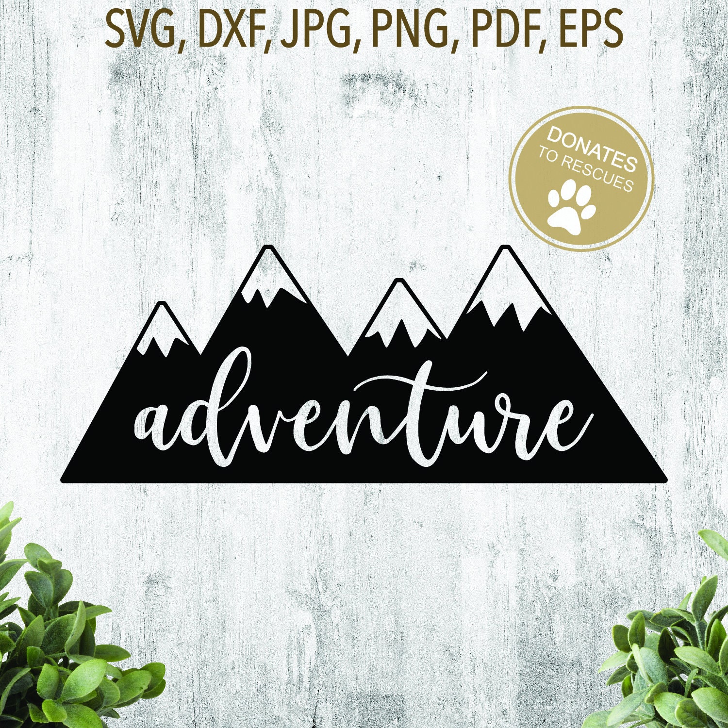 Adventure SVG Cut File Cricut Dxf Silhouette Cut File - Etsy