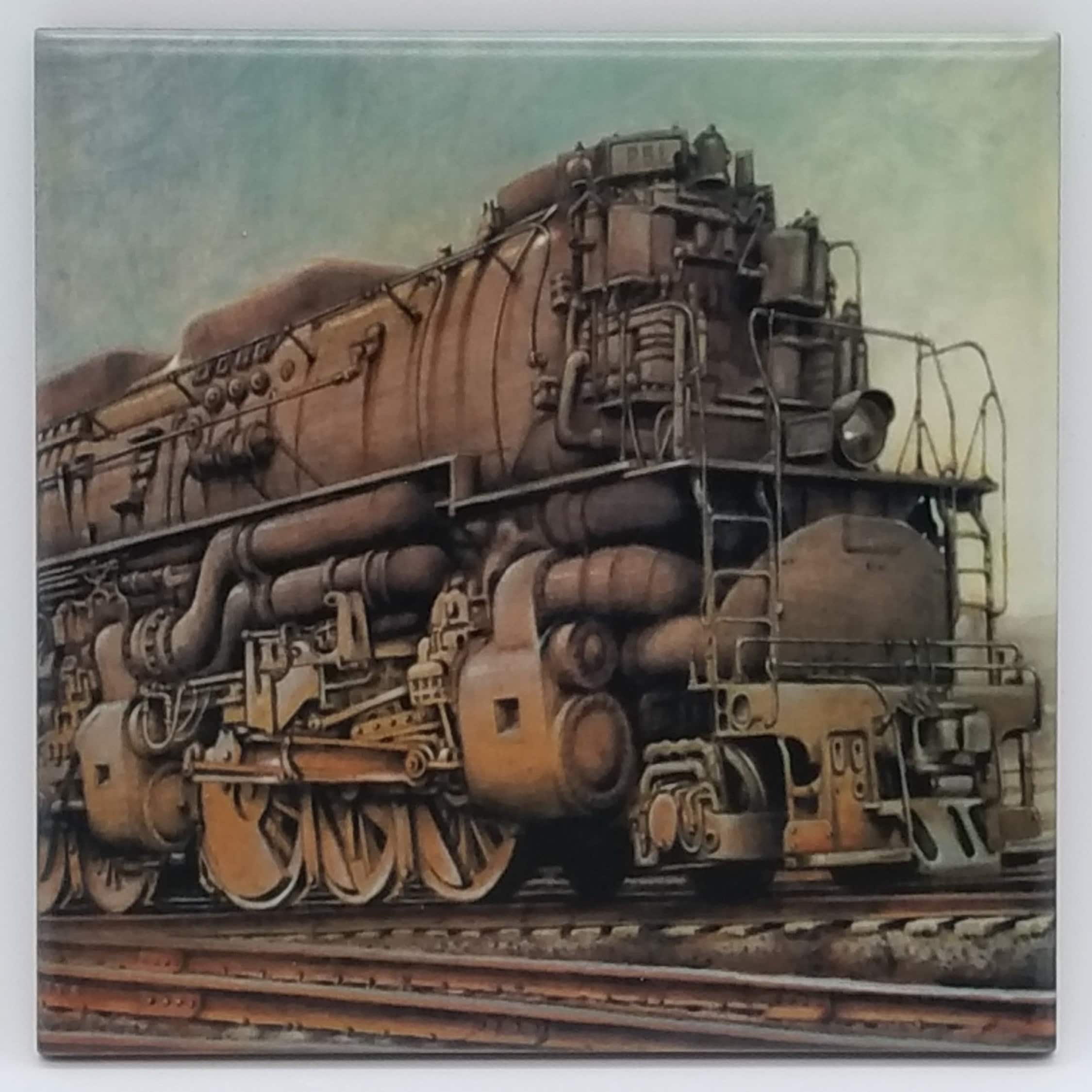 Train Coasters - Train Drink Coasters - Train Coaster Set - Train ...