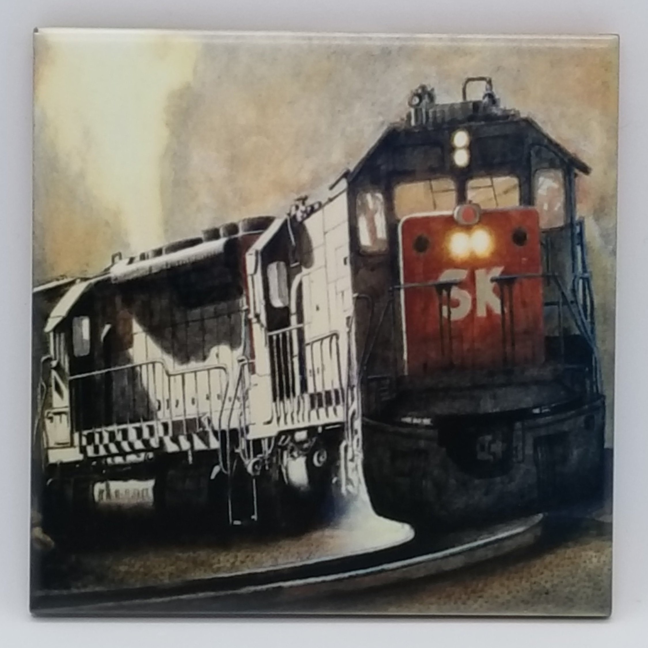 Train Coasters - Train Drink Coasters - Train Coaster Set - Train ...