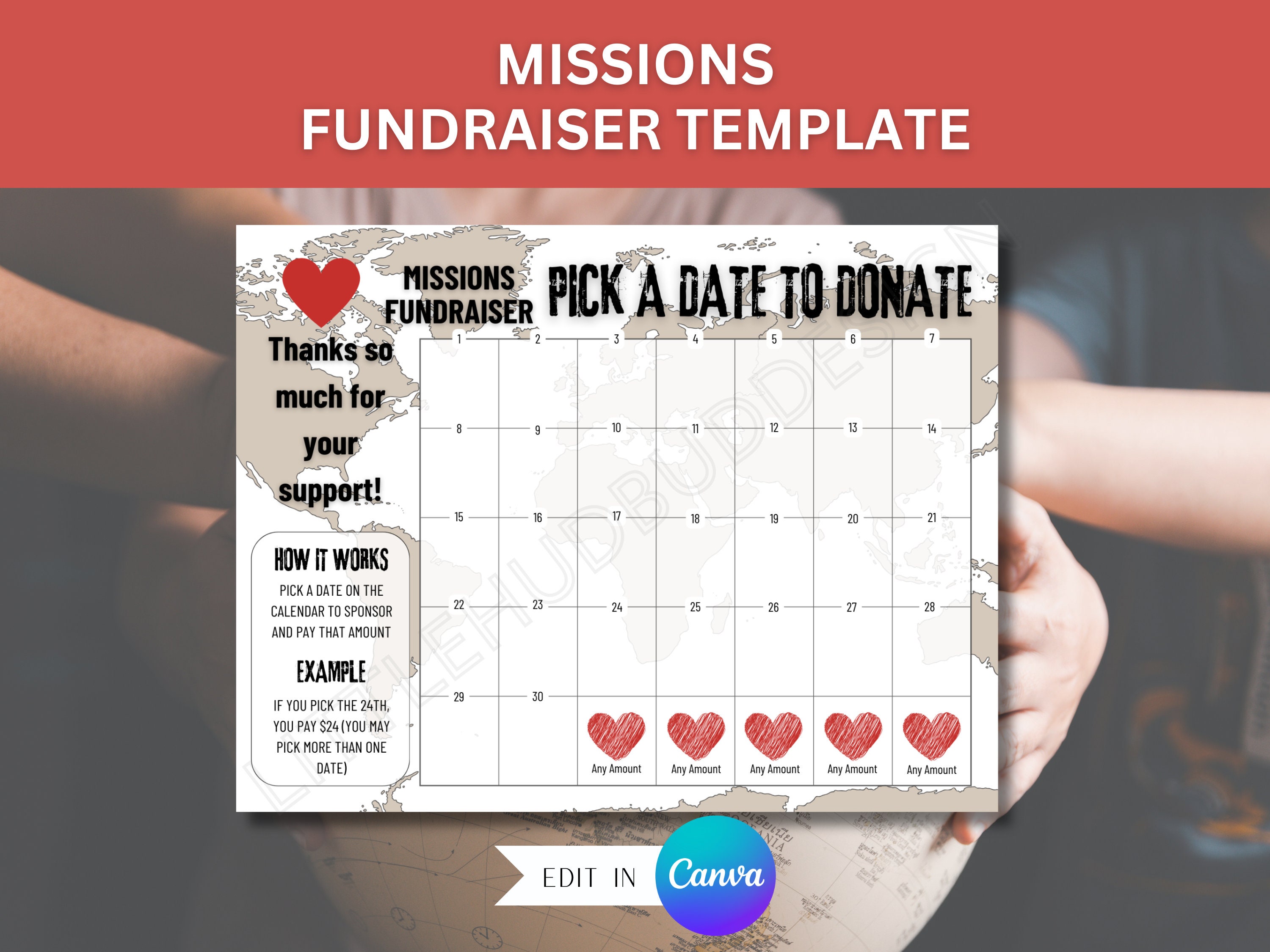 Editable Missions Trip Fundraiser for Church Missionary Fundraiser for ...