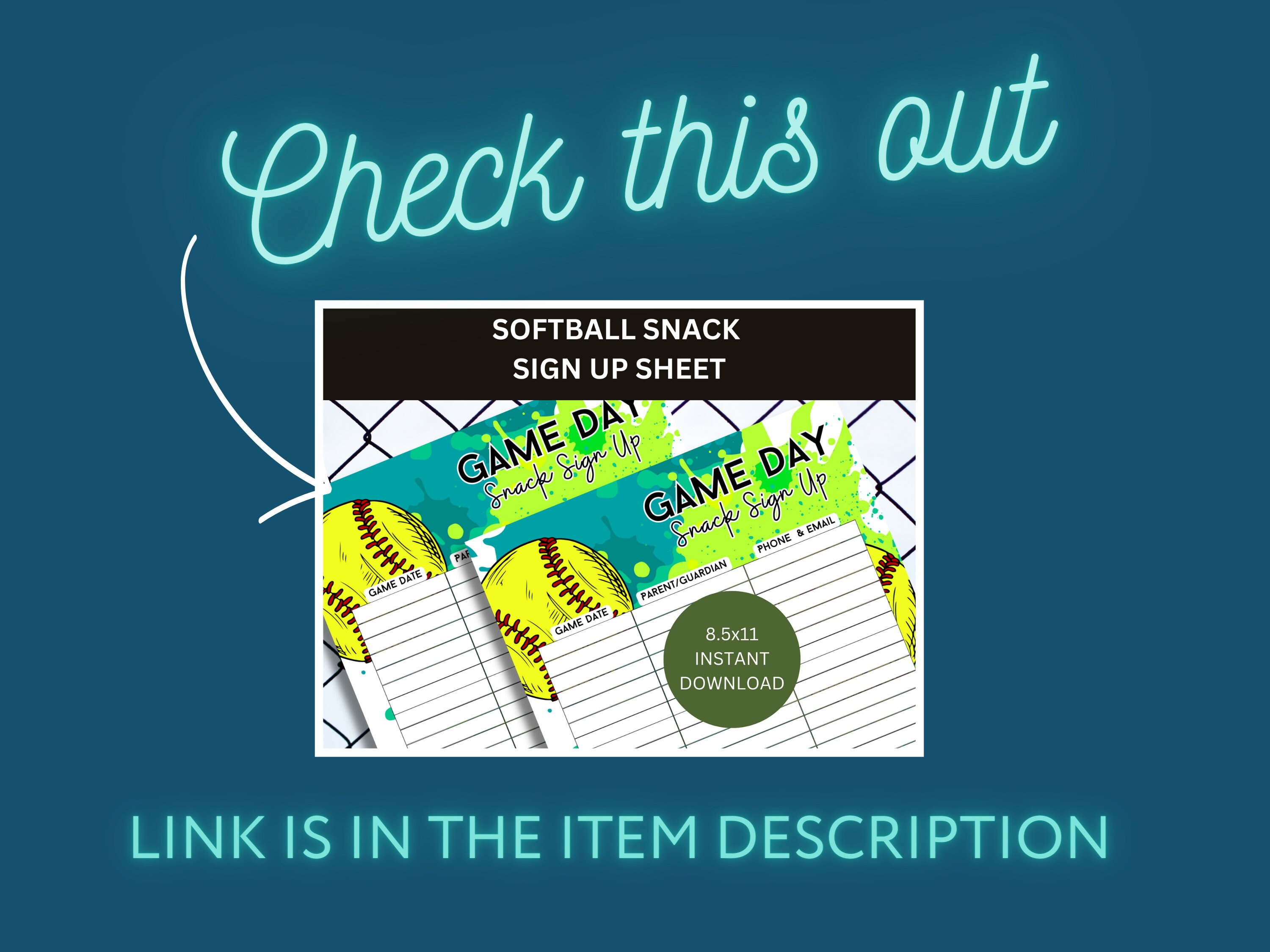 Printable Softball Snack Bag Tag Stickers for Softball Snack Duty Snack ...