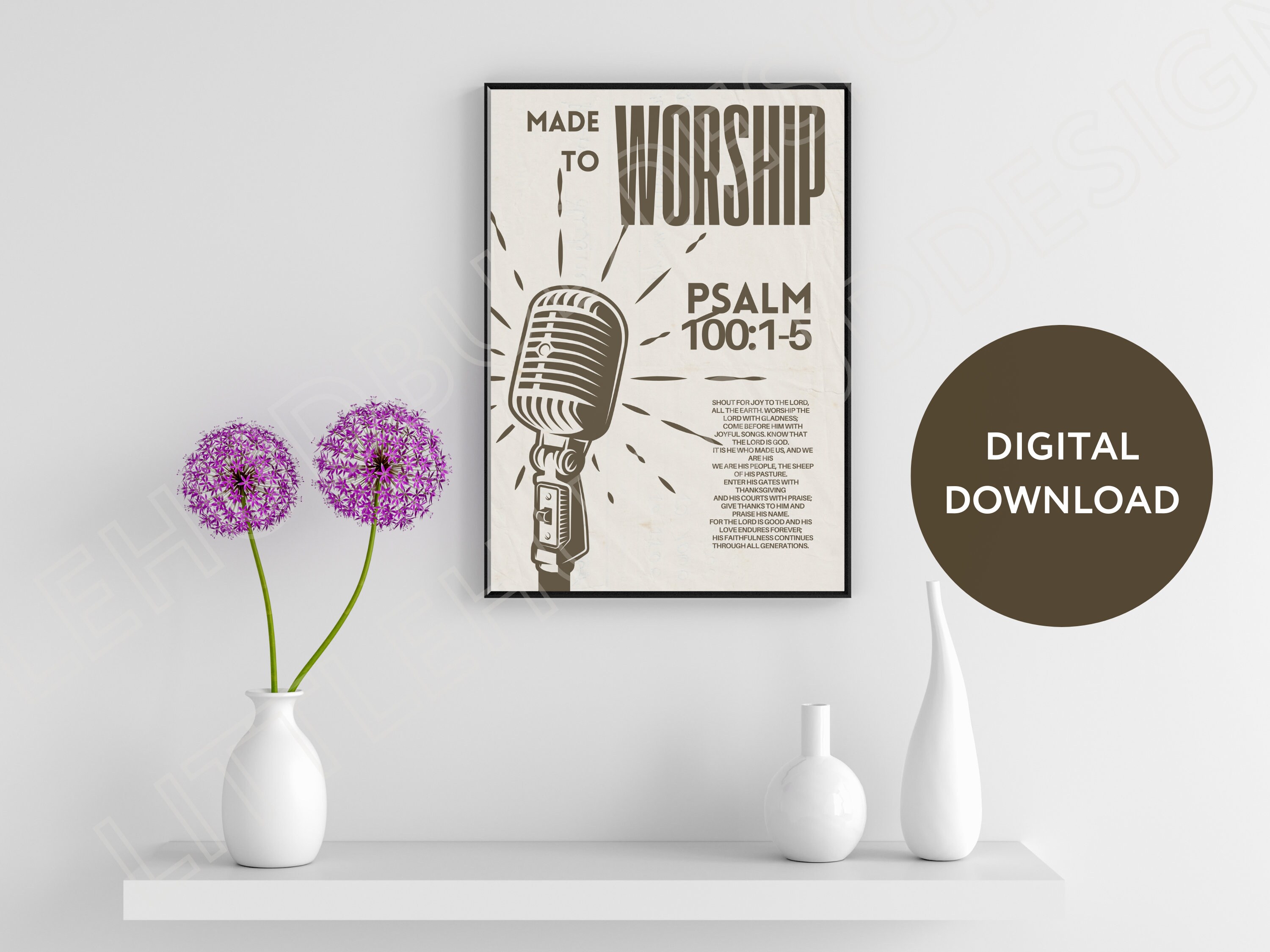 Christian Wall Art for Living Room Decor for Christian Home Scripture ...