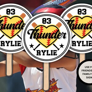 Softball Locker Sign Template for Softball Tournament Sign for Hotel ...