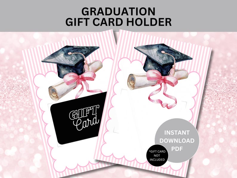 Graduation Gift Card Holder for Grad Gift Card Holder for High School ...