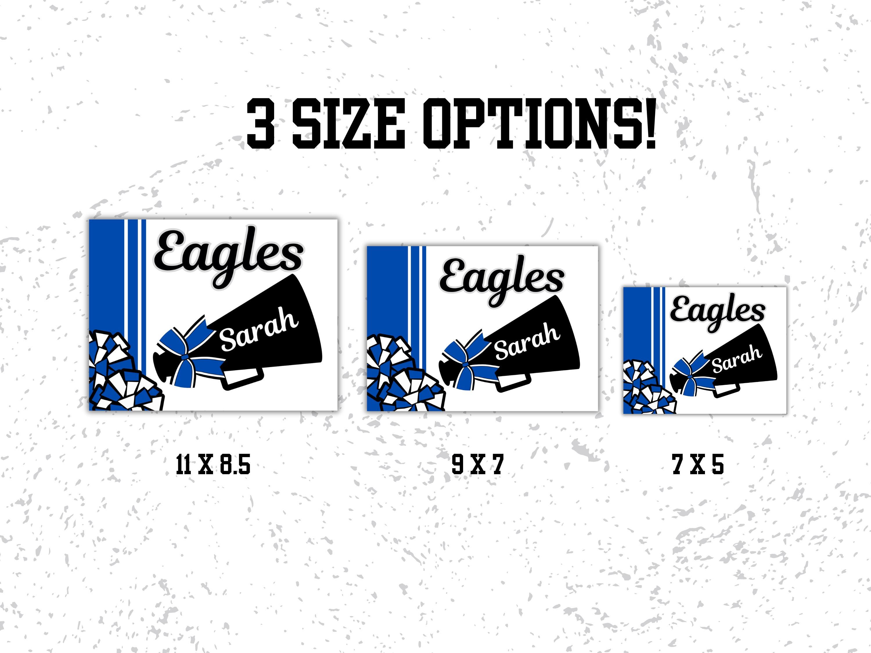 Cheer Locker Decoration Template for Cheer Competition Signs Editable ...