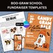 Editable Boo Gram PTO Fall Fundraiser Templates for PTA Autumn ...