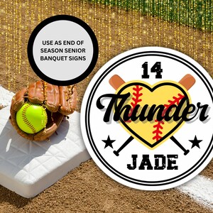 Softball Locker Sign Template for Softball Tournament Sign for Hotel ...