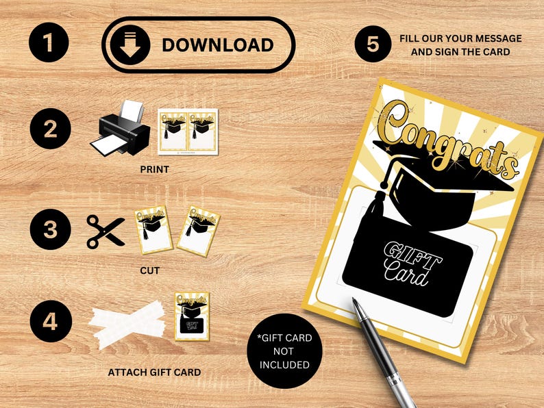 Graduation Gift Card Holder for Grad Gift Card Holder for High School ...