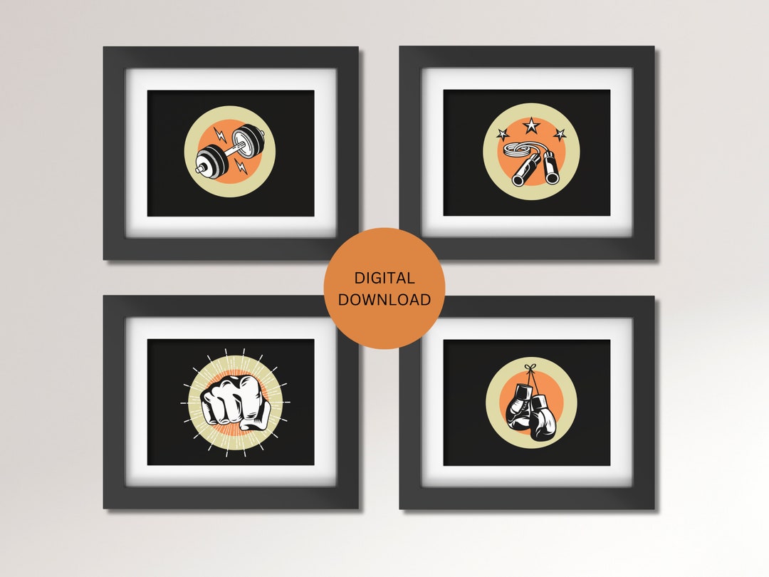 Wall Art for Home Gym Wall Art for Christian Athlete Instant Download ...
