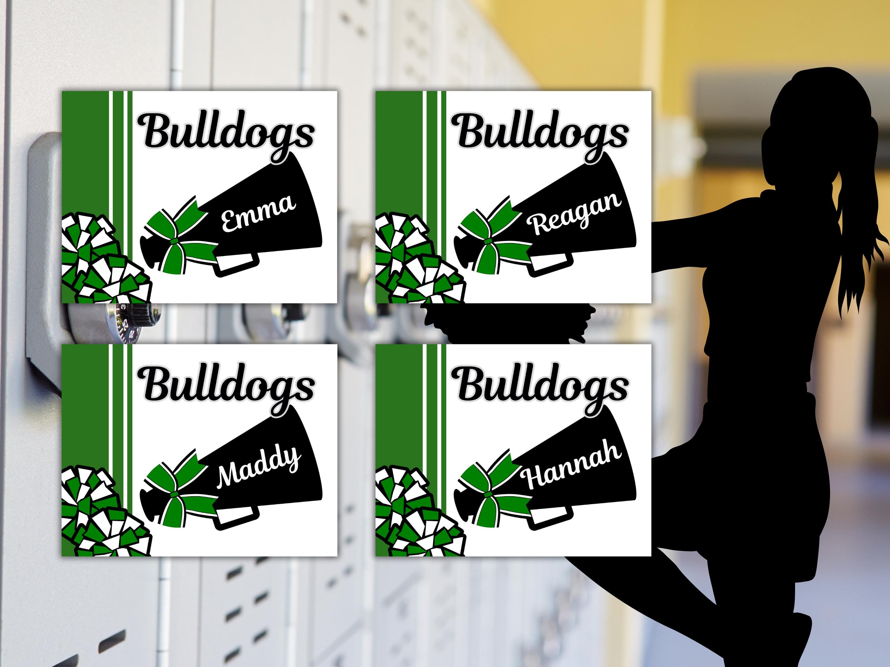 Cheer Locker Decoration Template for Cheer Competition Signs Editable ...