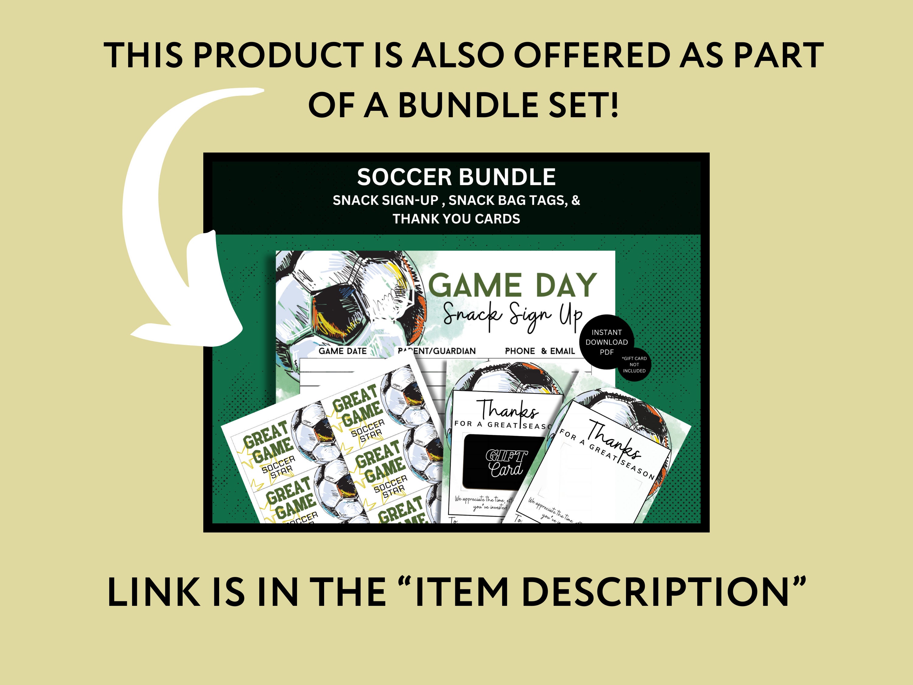 Printable Snack Bag Tag Stickers for Soccer Snack Duty Snack Bag Label ...