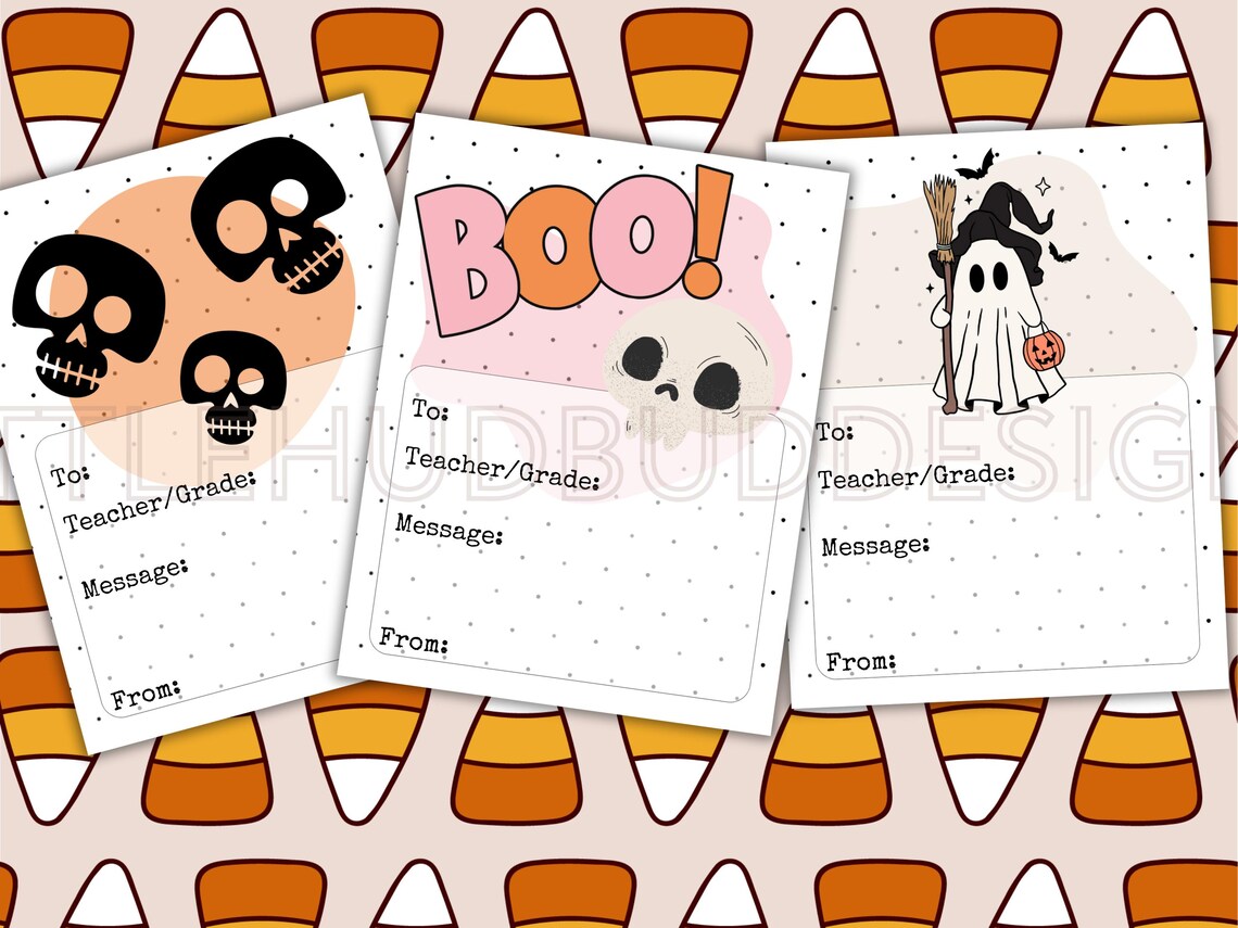 Editable Boo Gram PTO Fall Fundraiser Templates for PTA Autumn ...