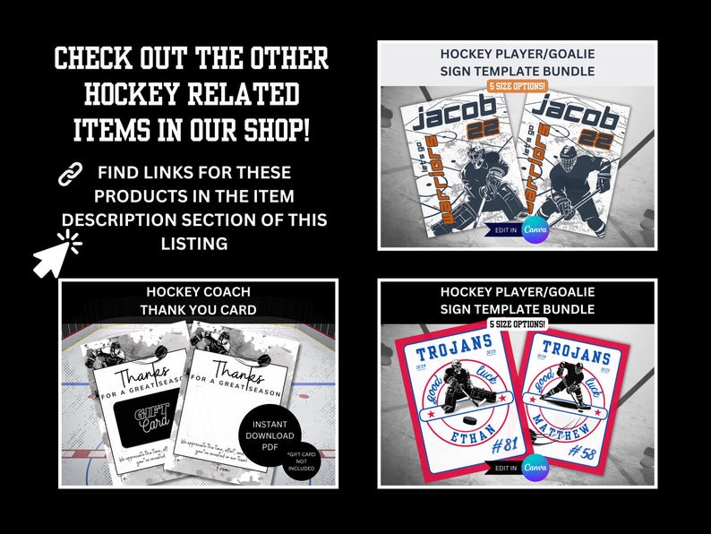 Printable Hockey Snack Bag Tag Stickers for Hockey Snack Duty Snack Bag ...