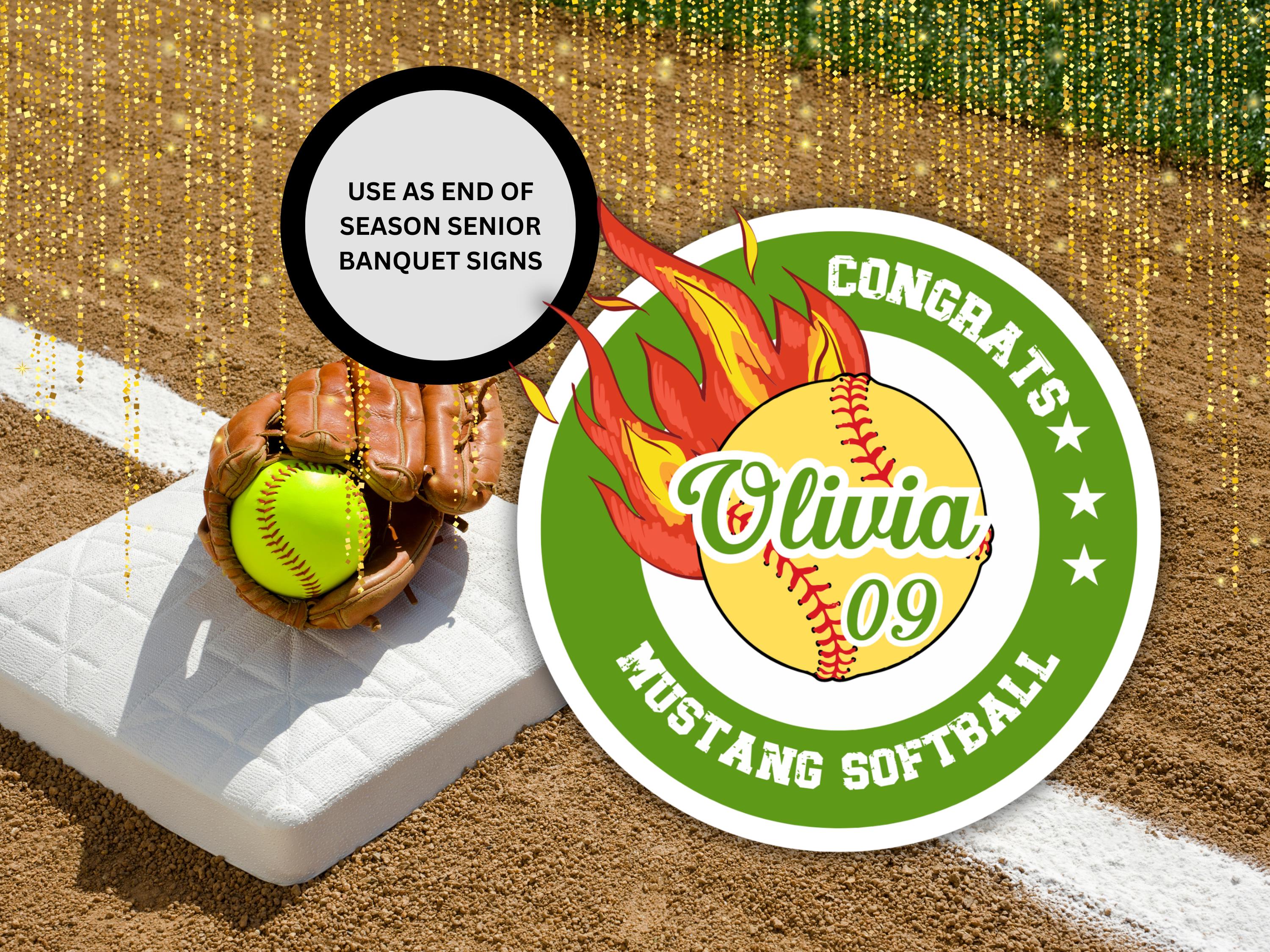 Softball Locker Sign Template for Softball Tournament Sign for Hotel ...