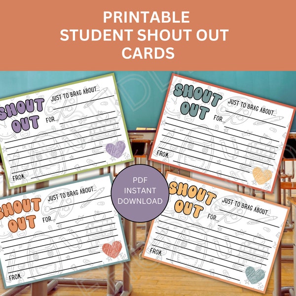Shout Out Cards - Etsy