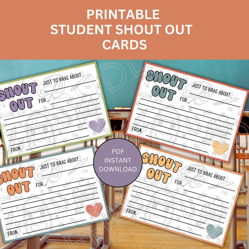 Shout Out Cards - Etsy