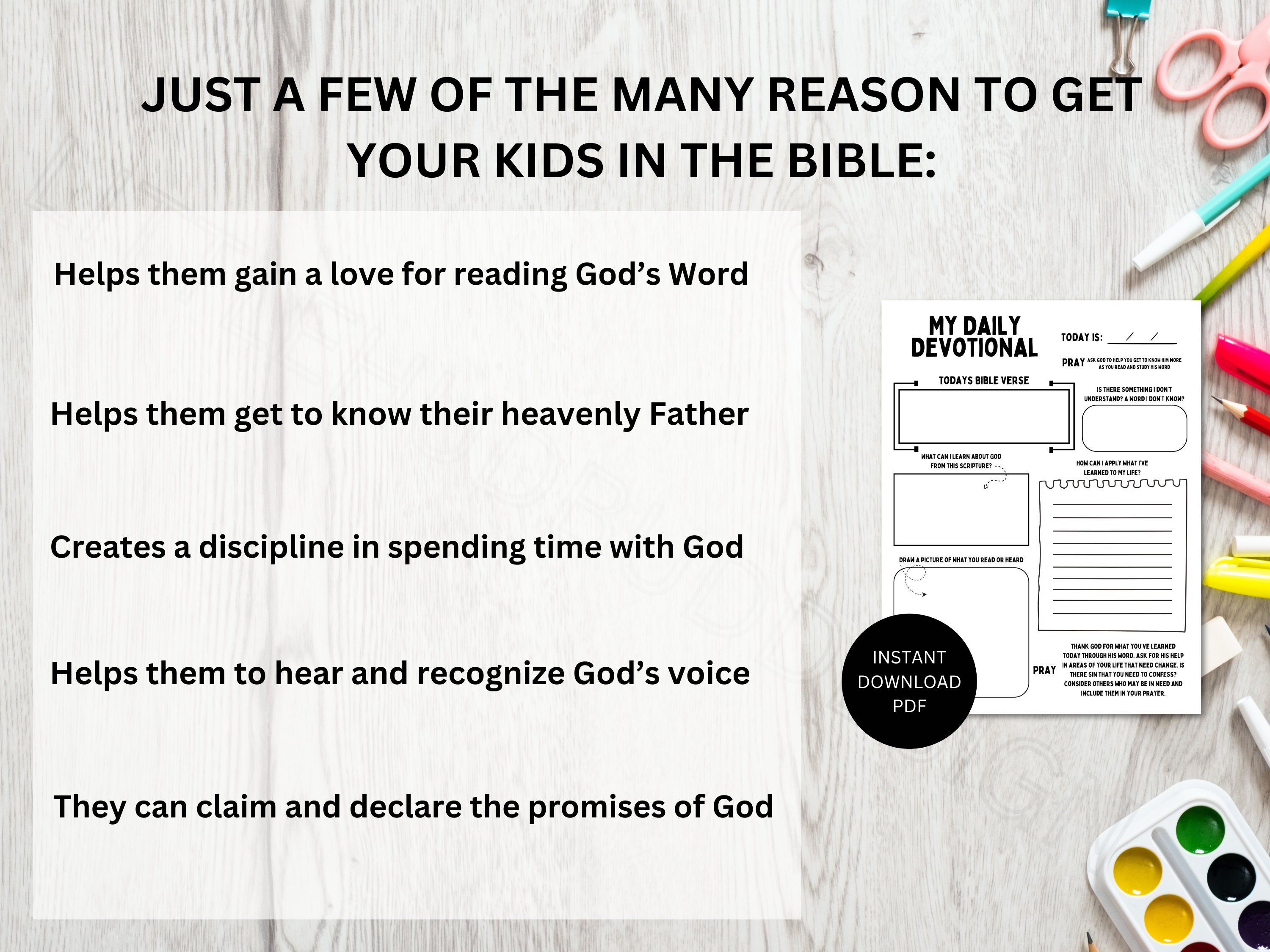 Kids Devotional Journal for Kids Bible Study Journal for Kids Prayer ...