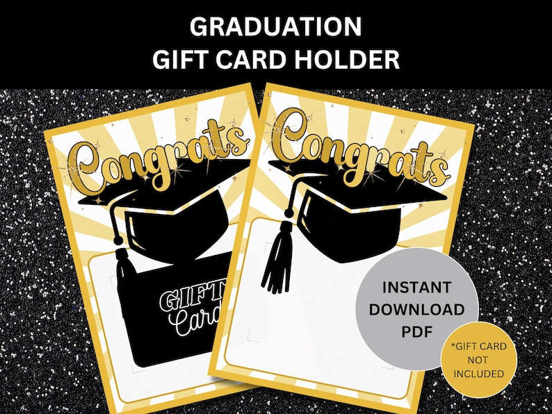 Graduation Gift Card Holder for Grad Gift Card Holder for High School ...