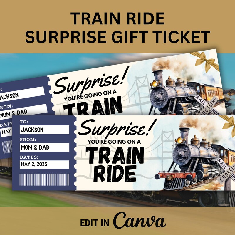 Vintage Railway Tickets - Etsy