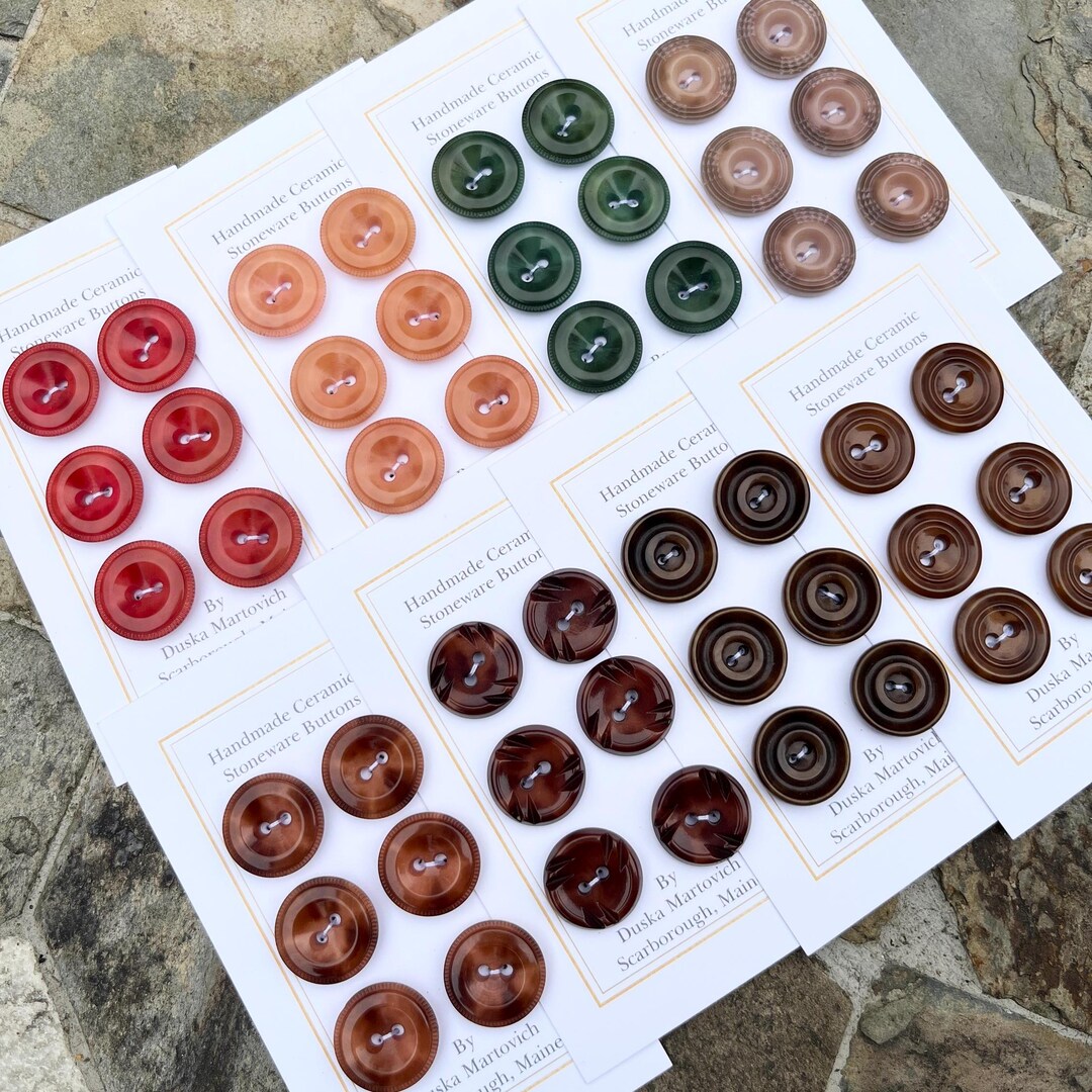 Antique Carved Buttons Tagua Nut 9/16" 14mm 6 Button Set - Etsy