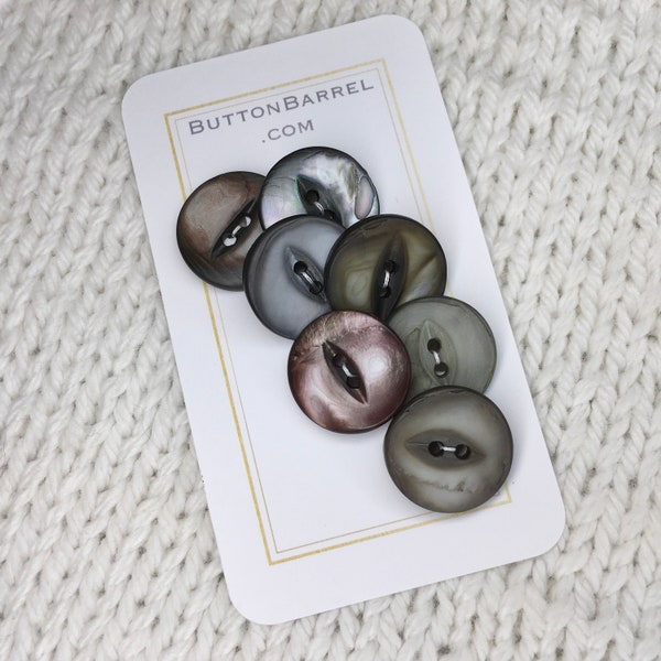 Antique Mother of Pearl Buttons - Etsy
