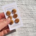 Luminous Small Antique Horn Buttons NOS 5/8” Button Set of 6 Light ...