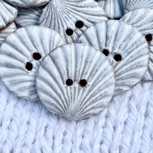 Seashell Buttons - Etsy