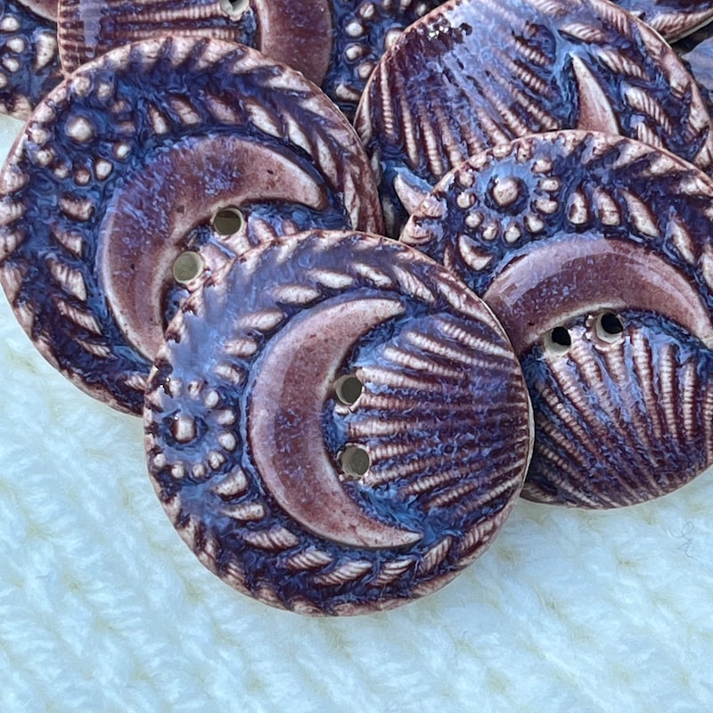 Ceramic Buttons - Etsy