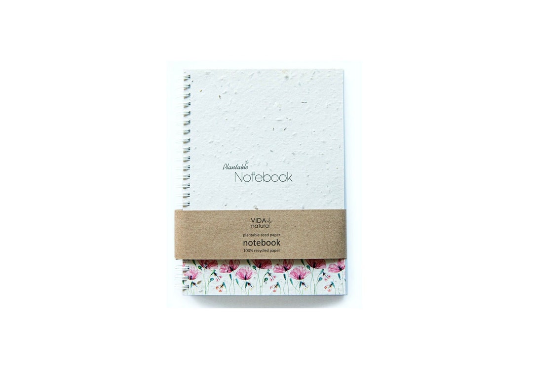 Plantable Seed Paper Notebook FSC Paper - Etsy