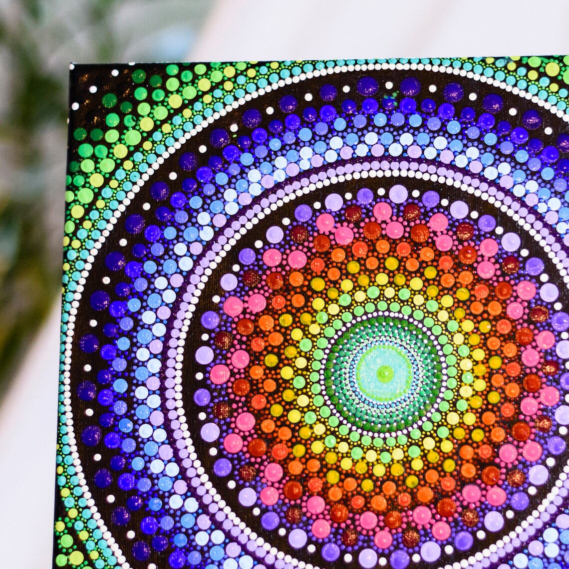 Mandala Decoration Painting - Etsy