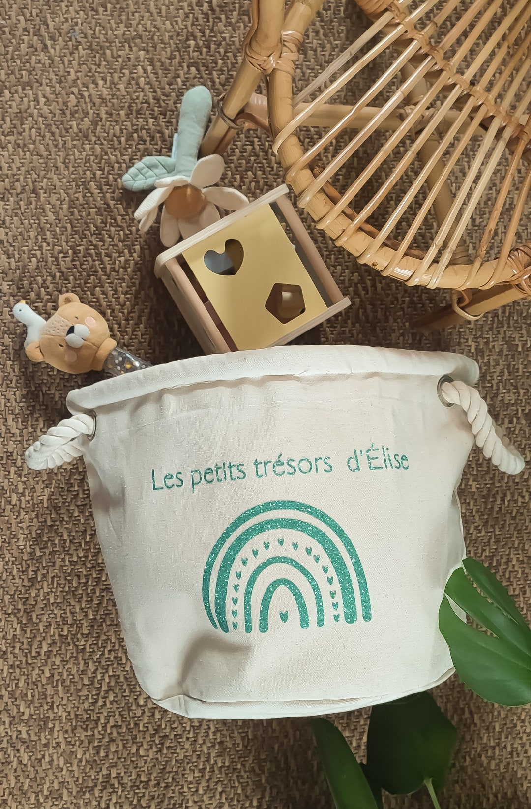 Personalized Storage Basket, Personalized Toy Basket, Personalized ...