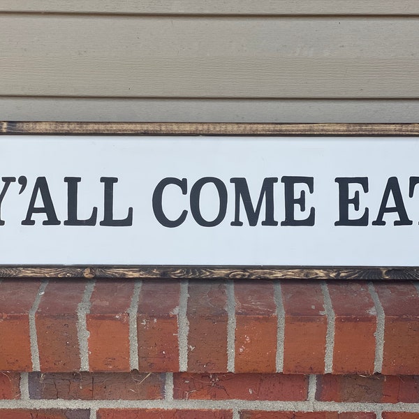 Rustic Eat Sign - Etsy