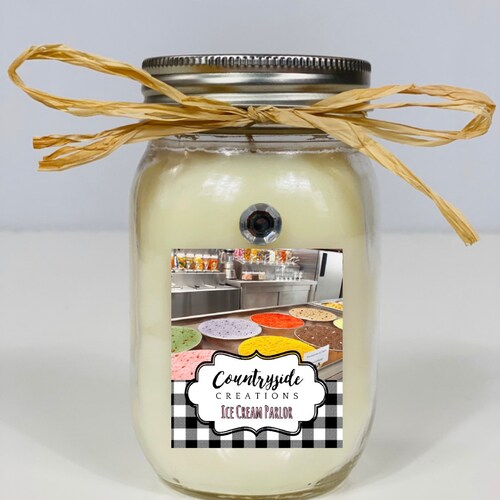 Rainbow Sherbet Scented Candle Container Candle Strong | Etsy