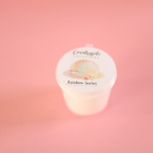 Rainbow Sherbet Scented Candle Container Candle Strong - Etsy