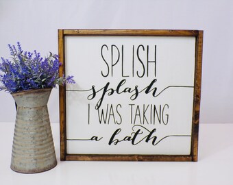 Splish Splash I Was - Etsy