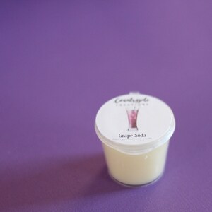 Grape Soda Scented Candle Container Candle Strong Candles - Etsy