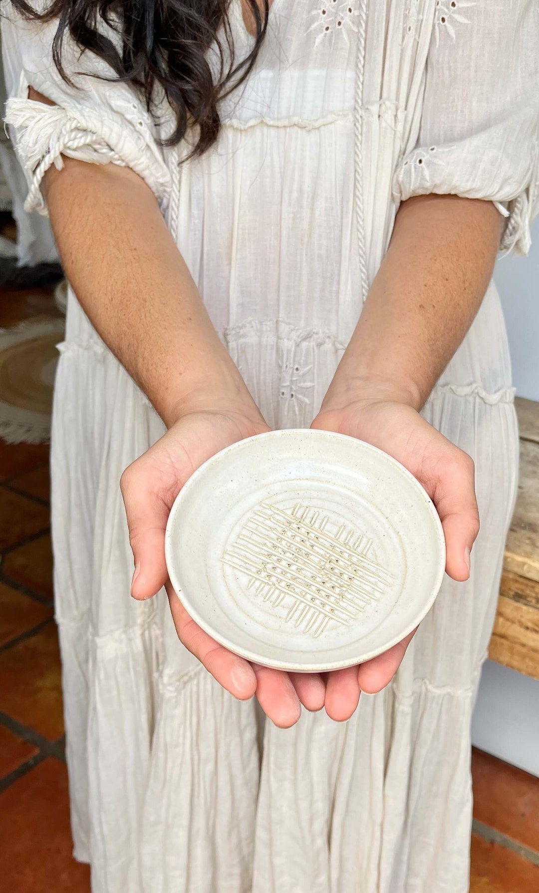 Handmade Pottery Garlic Grater Plate Ceramic Garlic Grater - Etsy