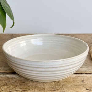Pasta Bowl Handcrafted Pottery Bowl Handmade Ceramic Bowl Medium Size ...