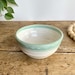 Handmade Aqua Pottery Bowl Turquoise Pottery Soup Bowl Set Coastal Bowl ...