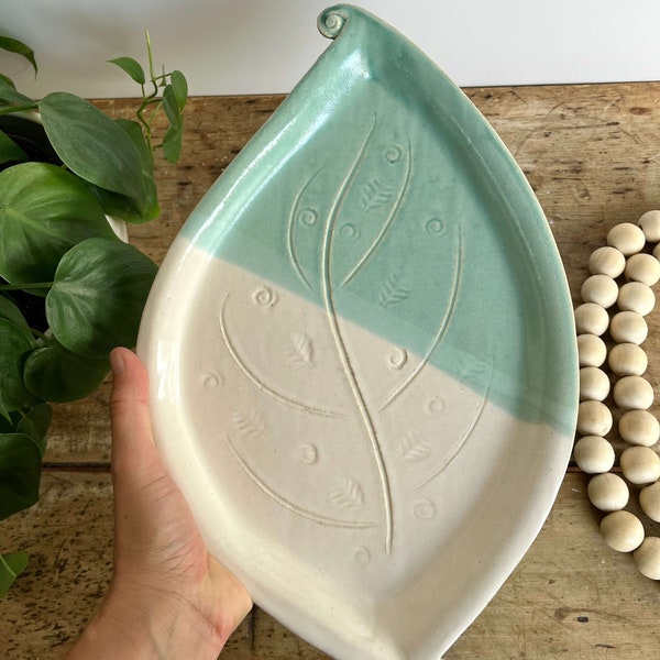 Ceramic Meat Platter - Etsy