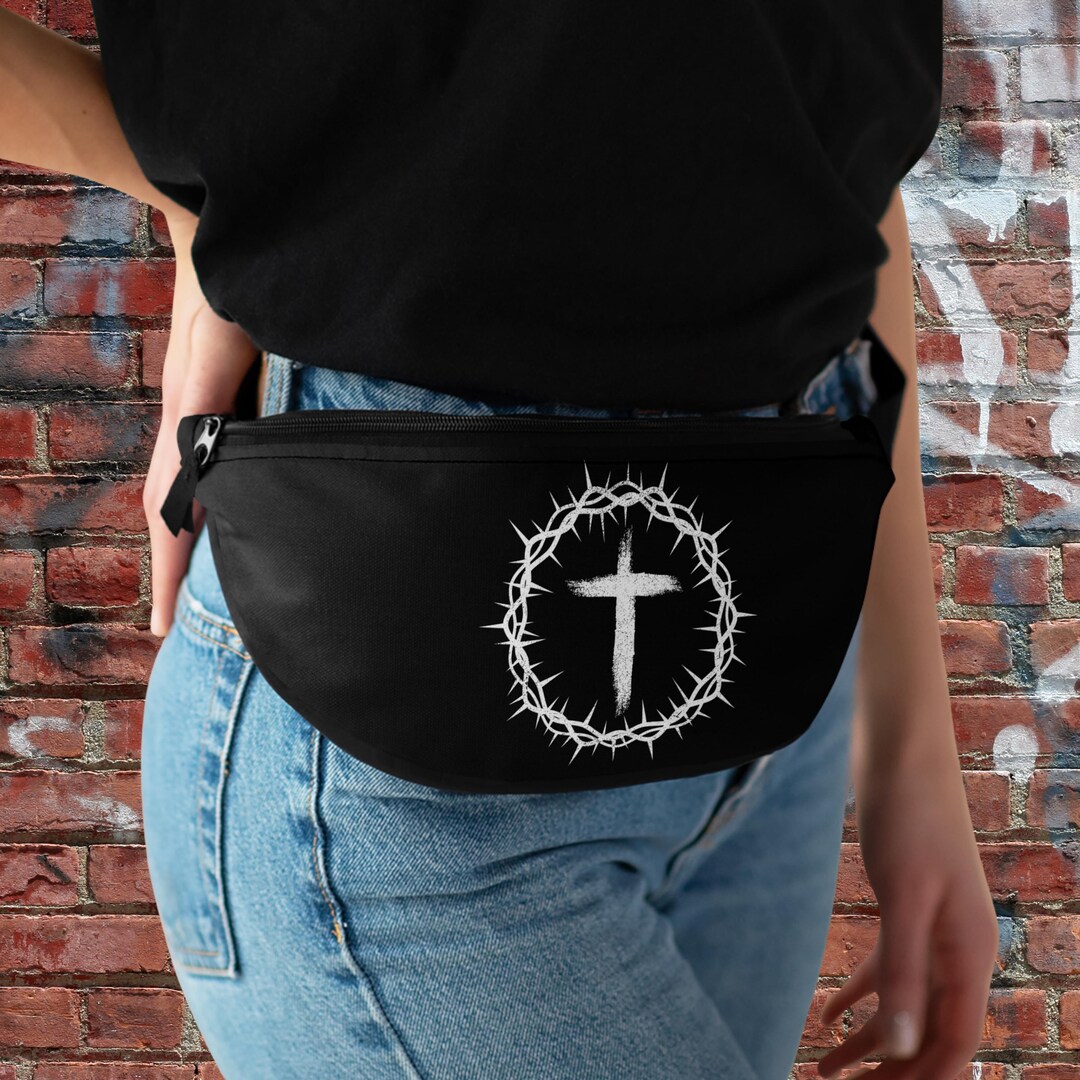 Cross Fanny Pack, Christian Faith Waist Bag, Fitness Gifts, Christian ...