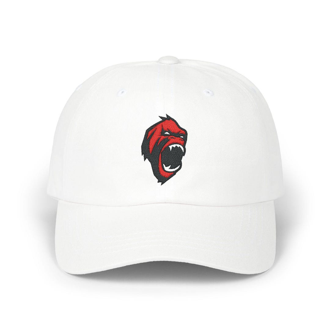 SAVAGE GORILLA FACE Embroidered Cap, Gym Cap, Fitness Cap, Gorilla Cap ...