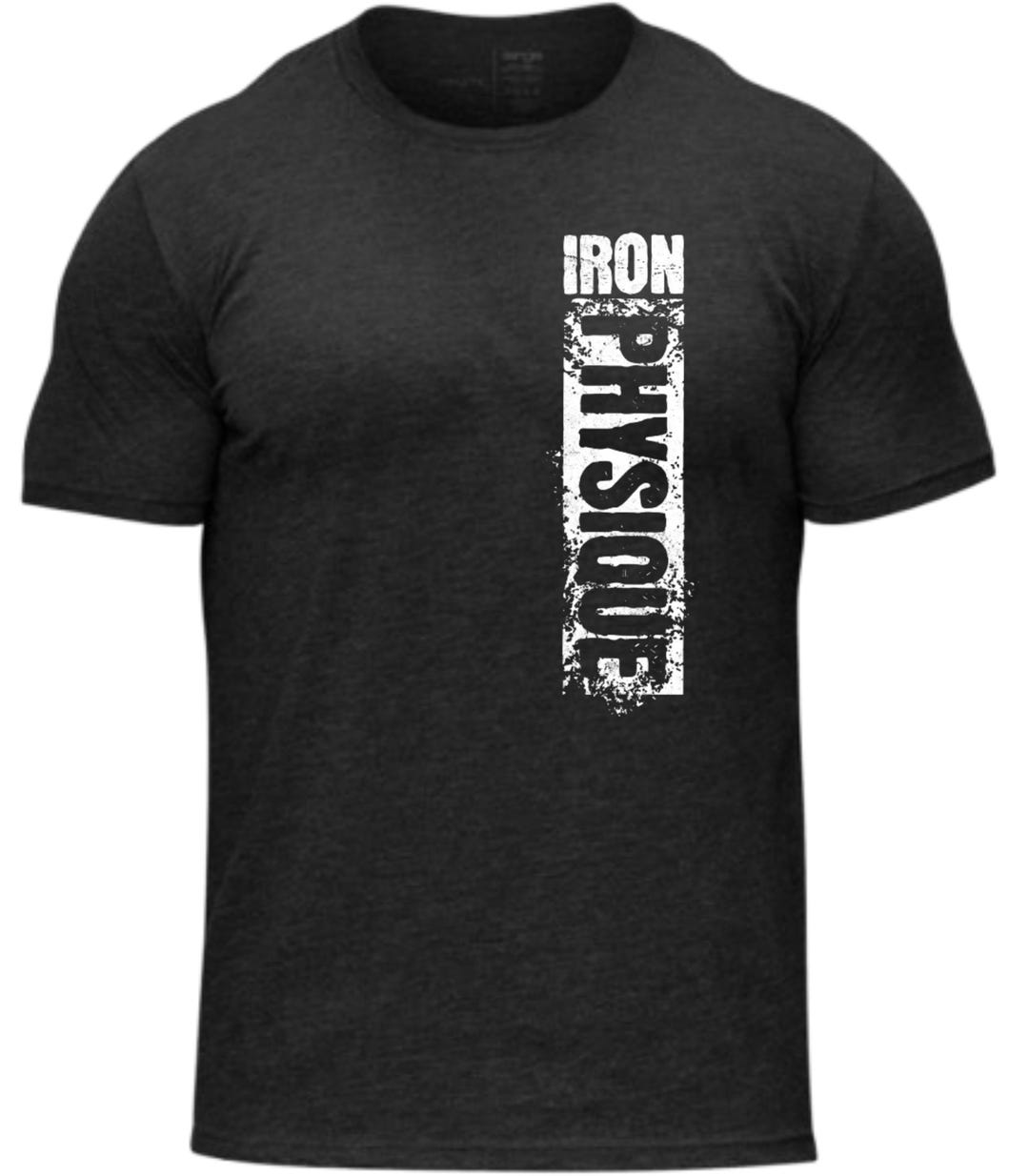 Iron Physique Unisex Black Bodybuilding T-shirt, Muscle Workout Tee ...