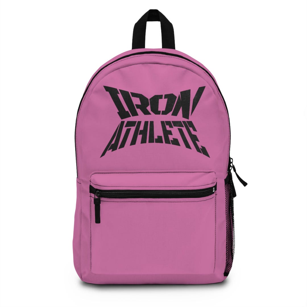IRON ATHLETE PINK Backpack - Etsy