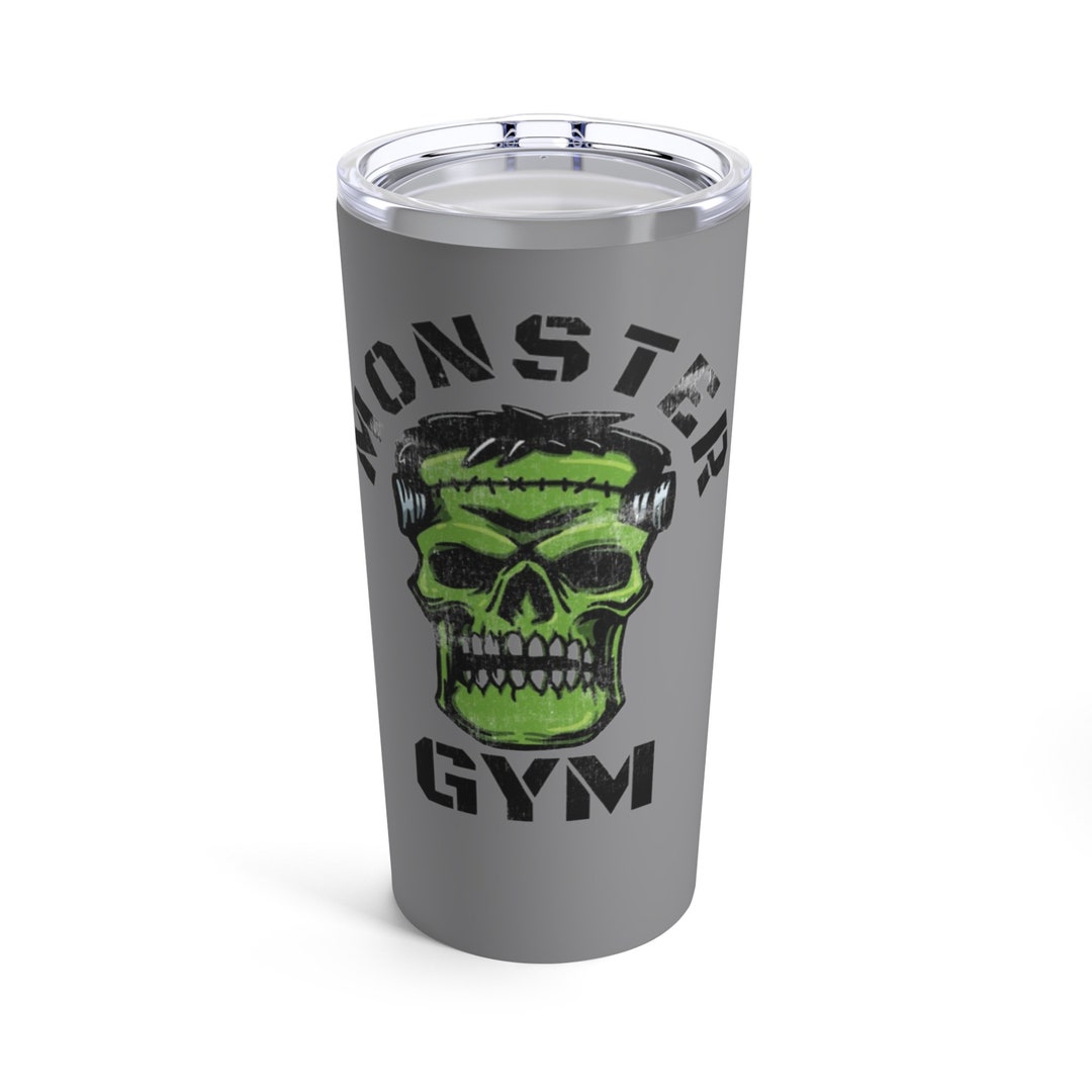 MONSTER GYM Tumbler 20oz, Gym Gifts - Etsy