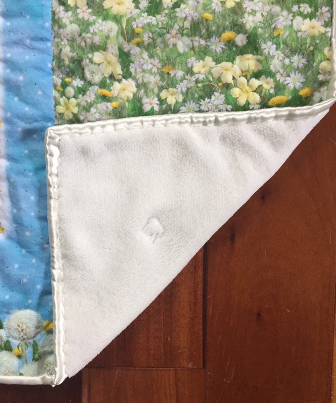 Pixie Bees Baby Quilt Boy or Girl Blanket | Etsy